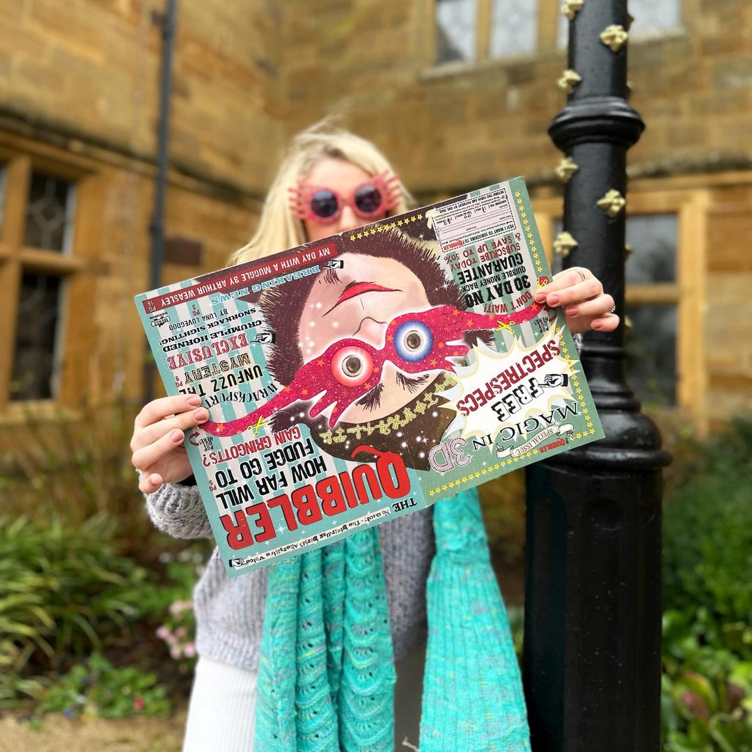 The Quibbler Magazine Harry Potter Hogwarts School of Witchcraft ...