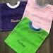Kids VARIETY PACK 3/5/10 Personalized Pullover Bibs,hemmed,boy Baby ...