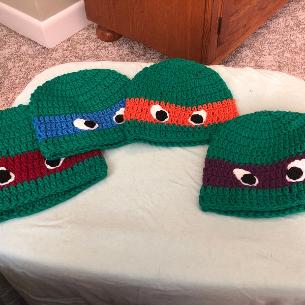 Ninja Turtle Hat - Etsy