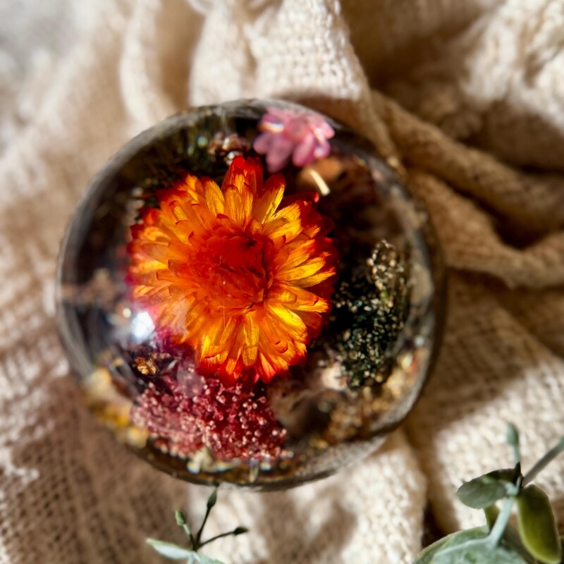 Flower Paperweight - Etsy