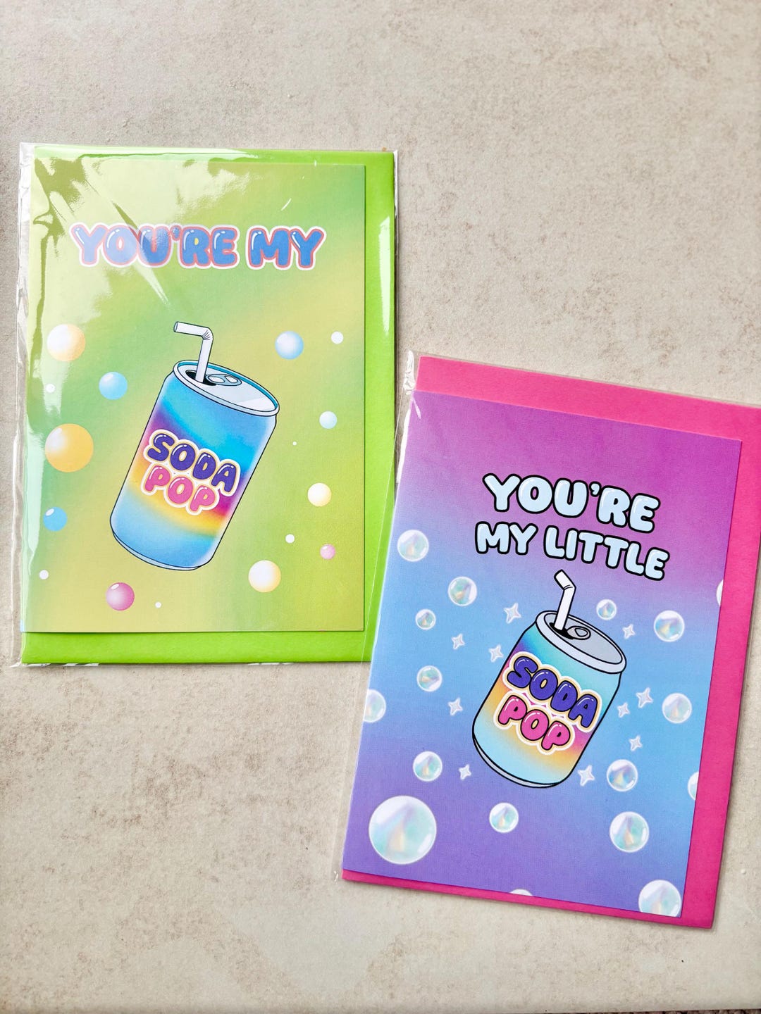 Soda Pop Greetings Card. Saja Boys. K Pop Demon Hunters. Huntrix ...