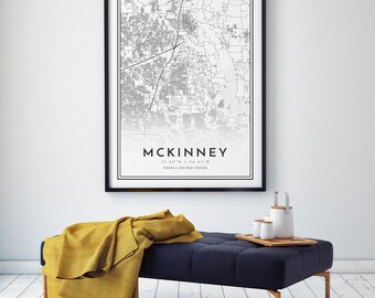 Mckinney Texas Poster - Etsy