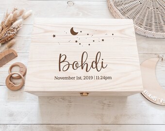 Wooden Keepsake Box - Etsy