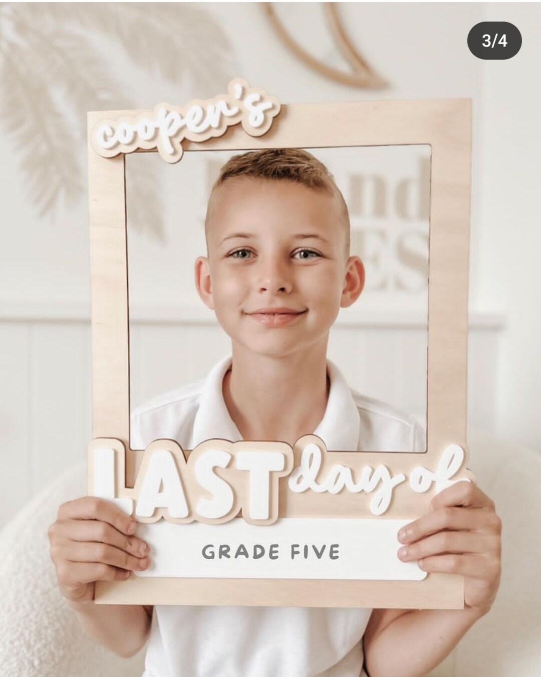 First Day Selfie Frame | First Day of School Board | Personalised First ...