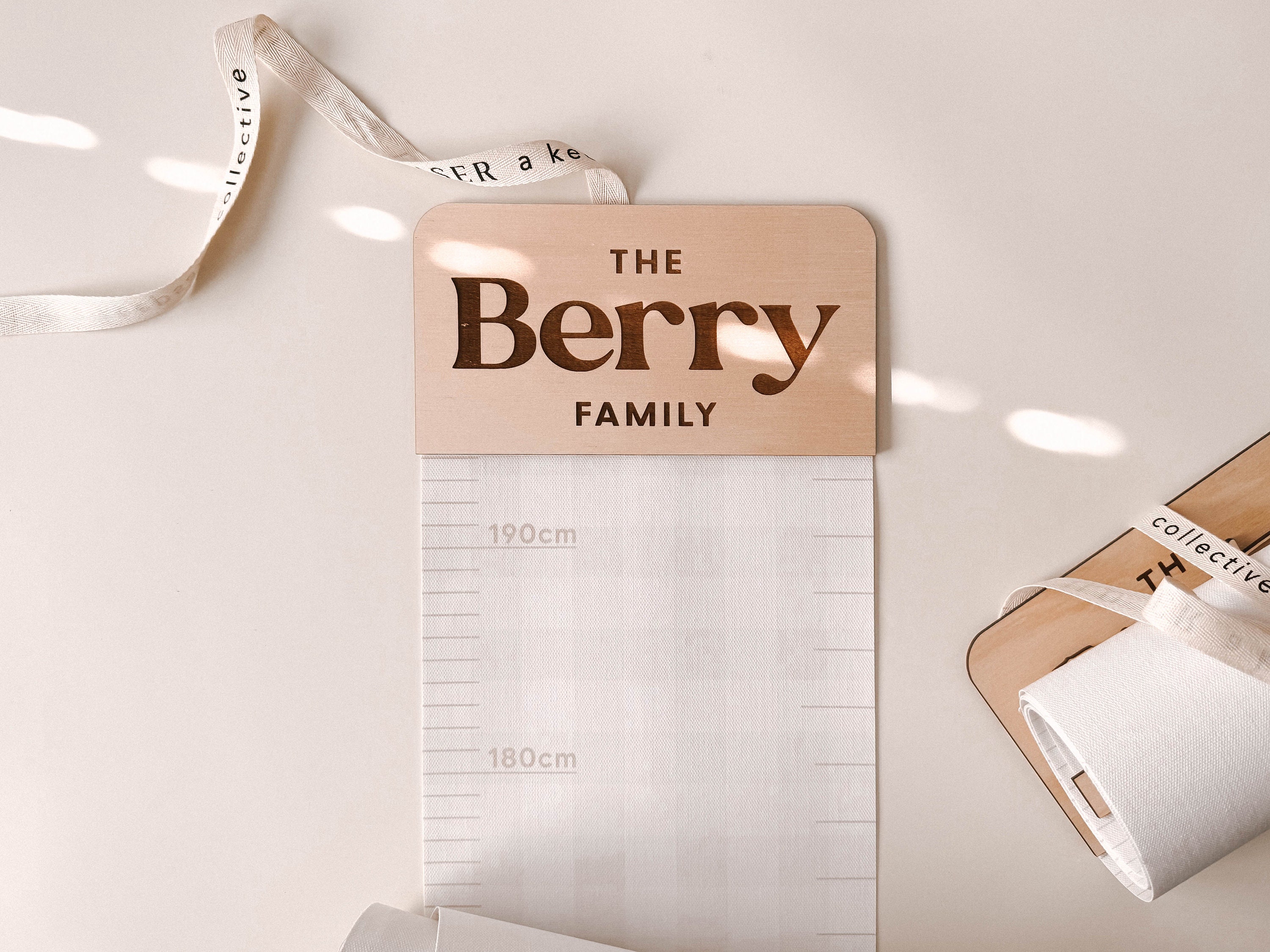 Personalised Growth Chart - Family - Family Growth Chart - Height Ruler ...