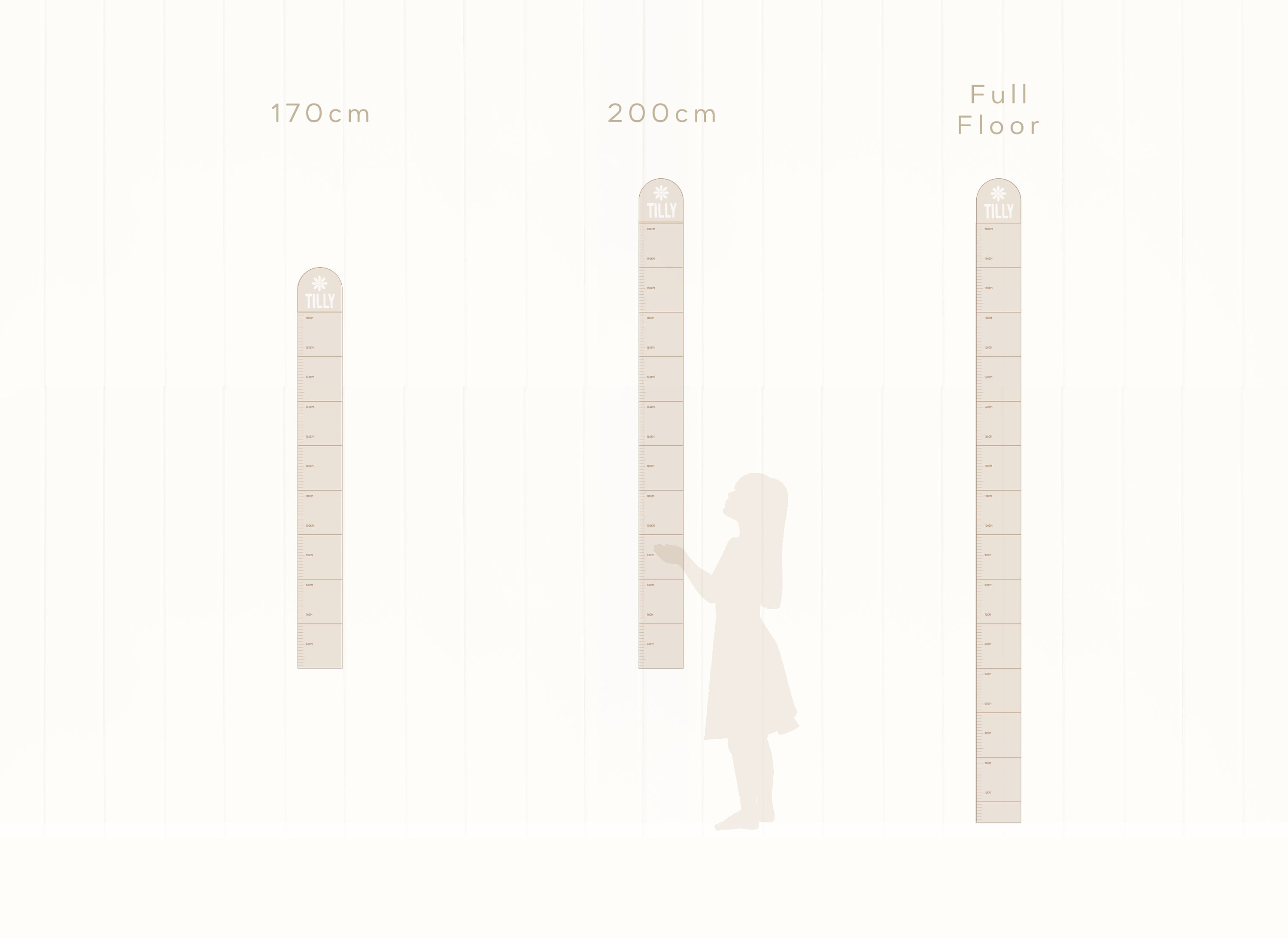 Personalised Growth Chart - Family Height - Height Ruler - Personalised ...