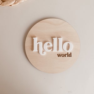 Birth Announcement Sign - Baby Name Announcement - Welcome Sign ...