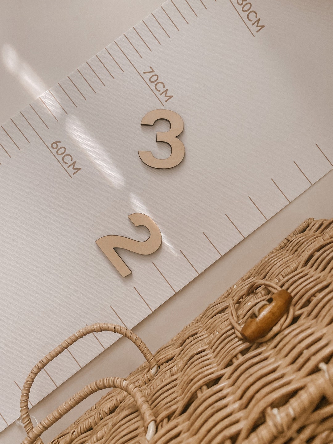 Wooden Feet Indicators (for Canvas Growth Chart) - Etsy