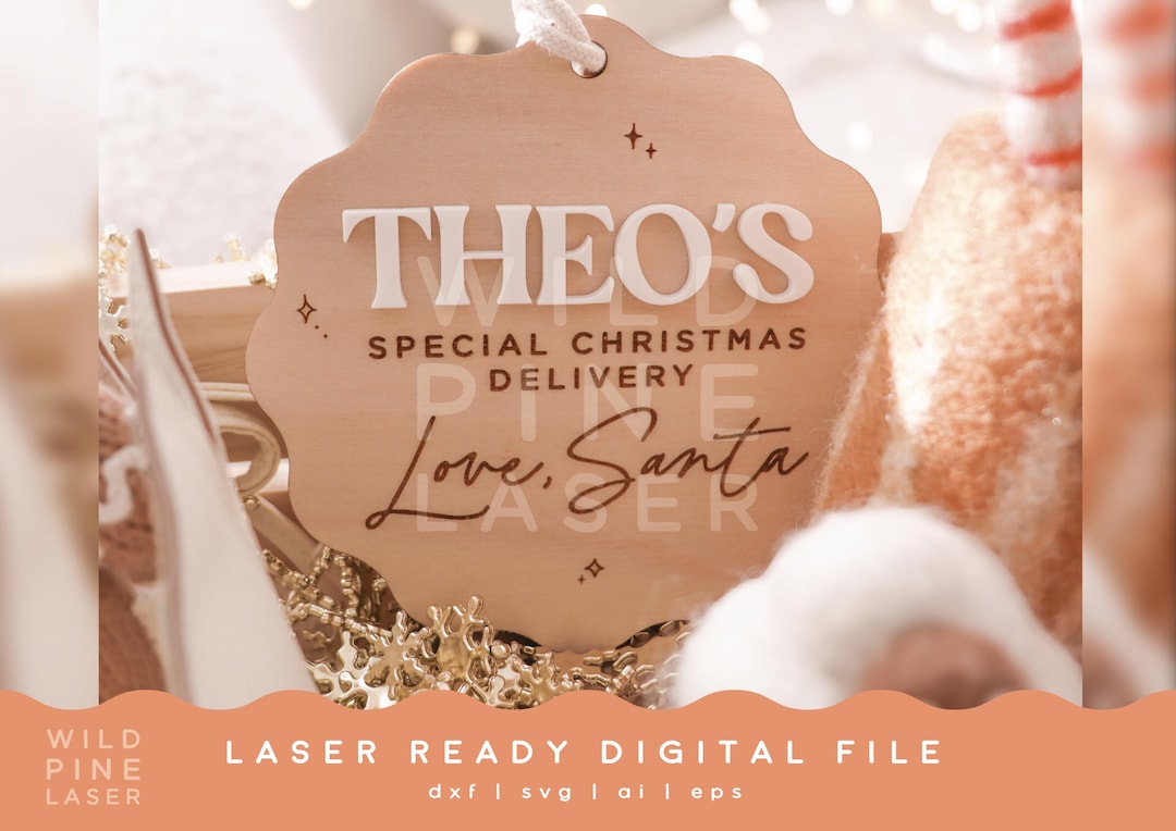 Santa Sack Tag SVG | Christmas Svg | Santa Sack SVG | Santa Bag Svg ...