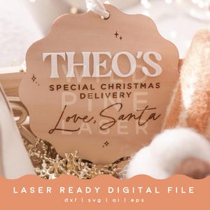 Santa Sack Tag SVG | Christmas Svg | Santa Sack SVG | Santa Bag Svg ...