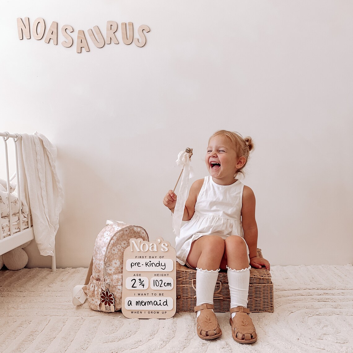 Personalized First Day of School Board: Milestone Photo Prop - Etsy