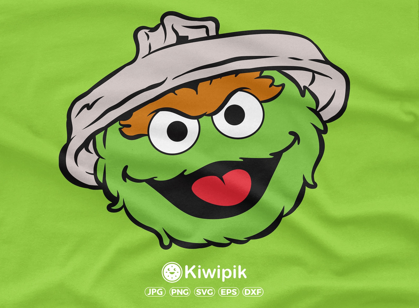 Sesame Street Oscar the Grouch Faces Svg Sesame Street Svg | Etsy