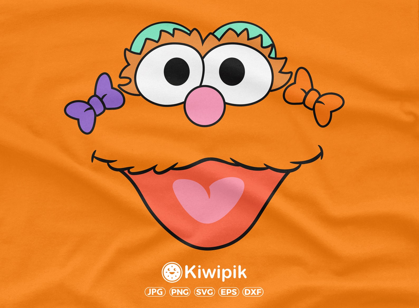 Sesame Street Zoe Svg