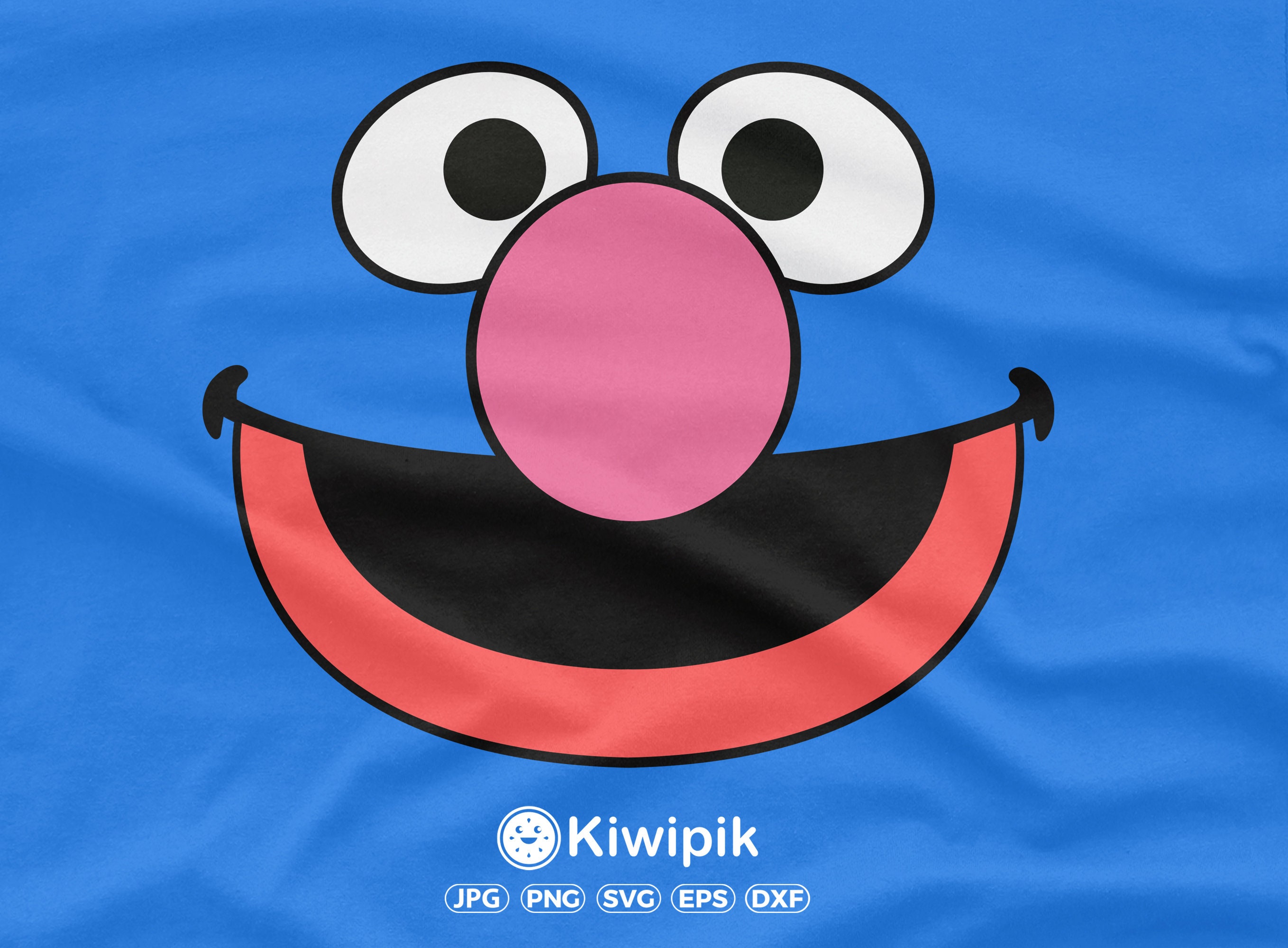Sesame Street Grover Faces Svg Sesame Street Svg Grover | Etsy