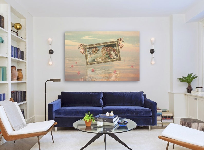 Birth of venus - vaporwave Aesthetic Birth of Venus Room Decor Wall Art ...