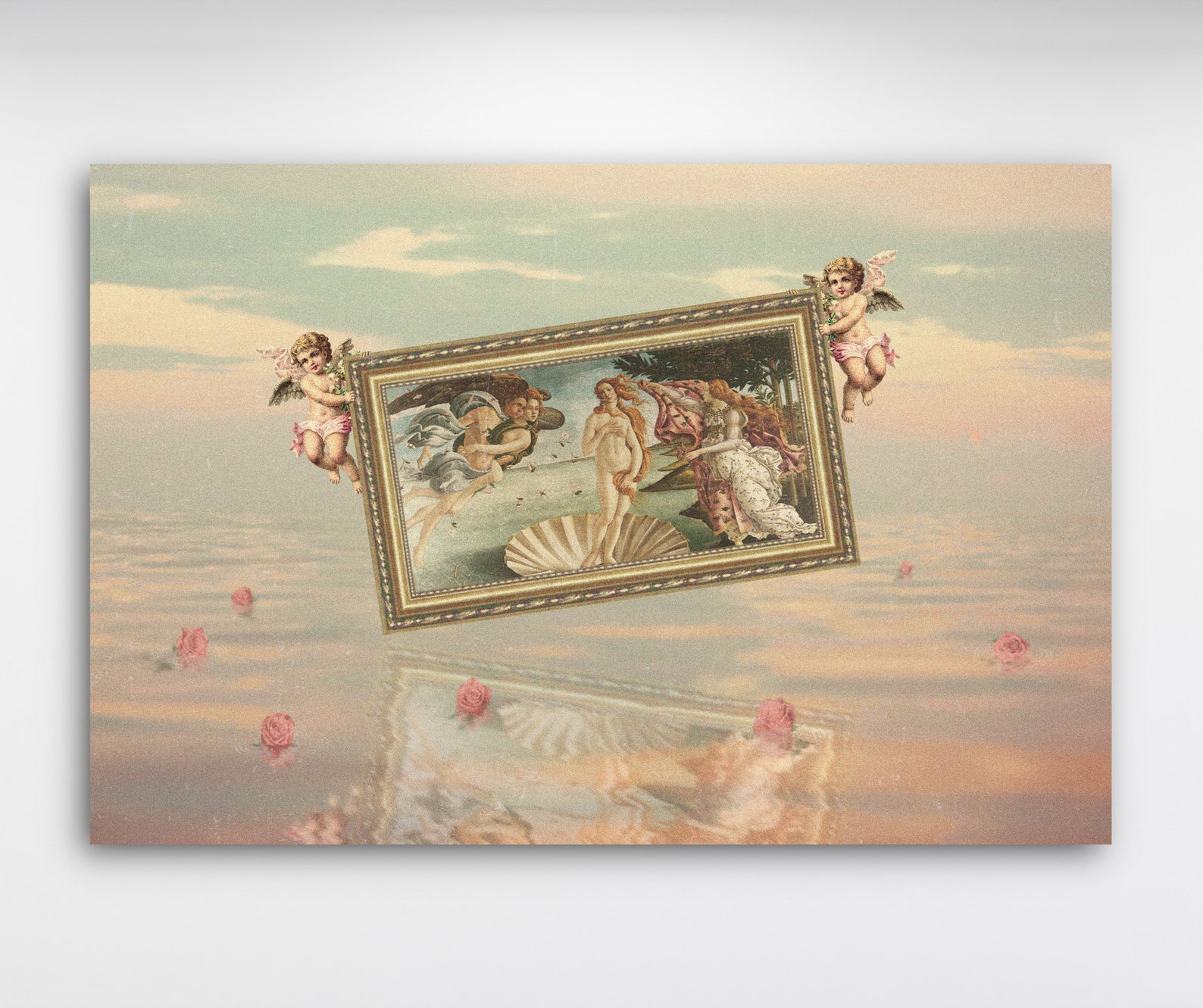 Birth of venus - vaporwave Aesthetic Birth of Venus Room Decor Wall Art ...
