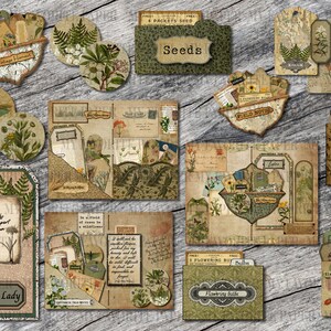 Vintage Botanical Field Notes Journal Kit - Etsy