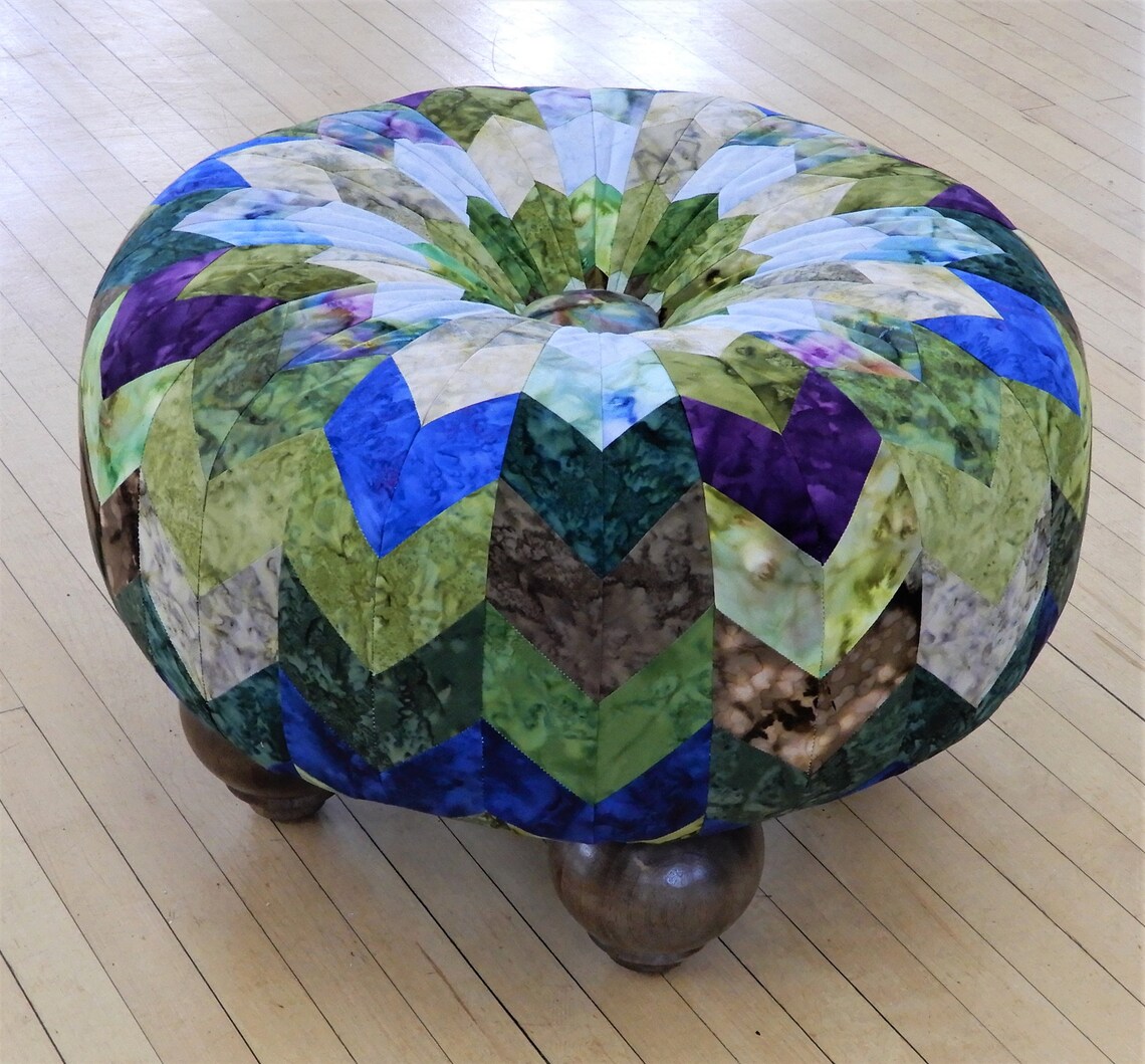 Chevron Tuffet Pattern - Etsy