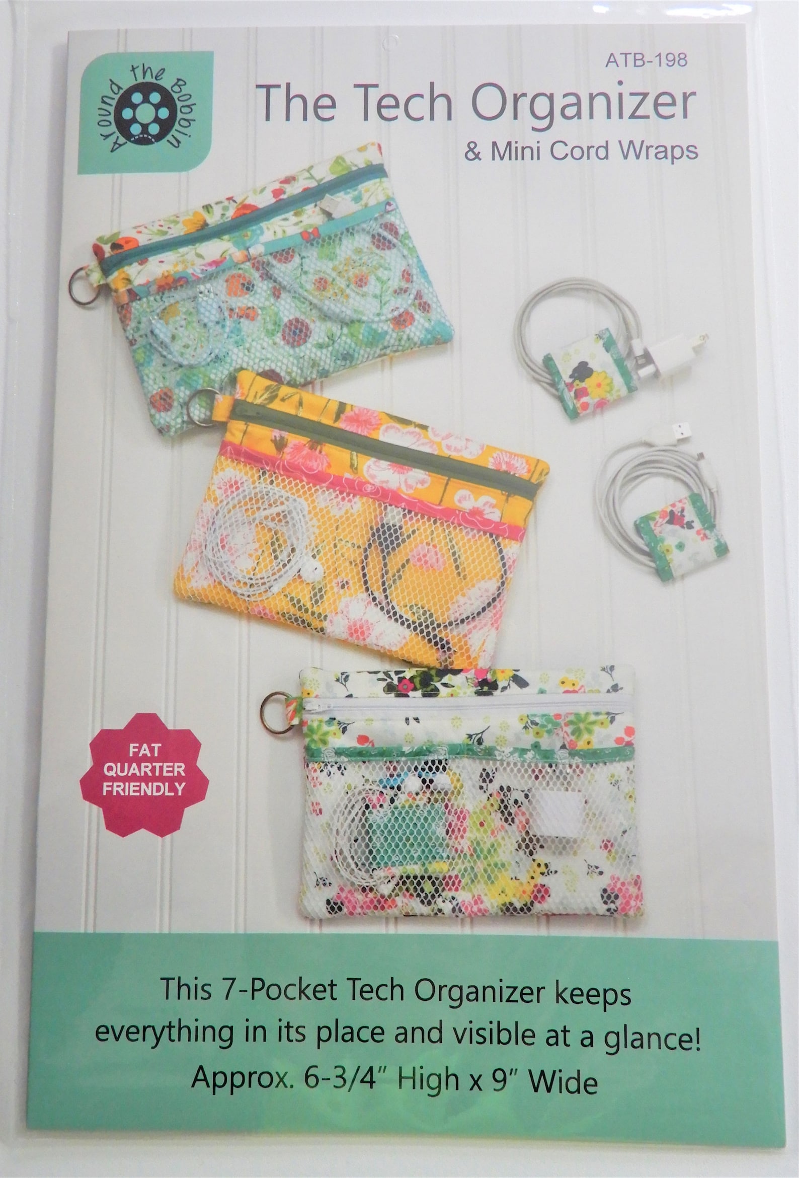 The Tech Organizer & Mini Cord Wraps Pattern - Not a Finished Product ...