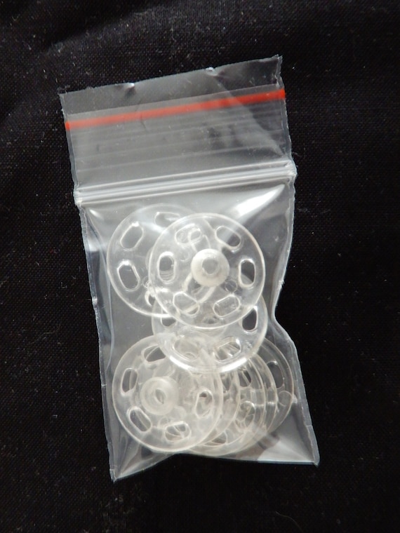 Large Clear Snaps 20mm Set of 4 Units - Etsy