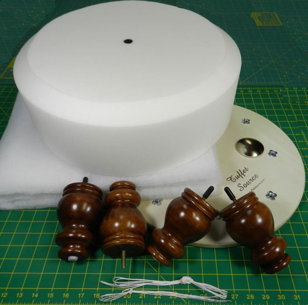 Tuffet Finishing Kit NOW With Choice of 9 Different Feet Finishes - Etsy