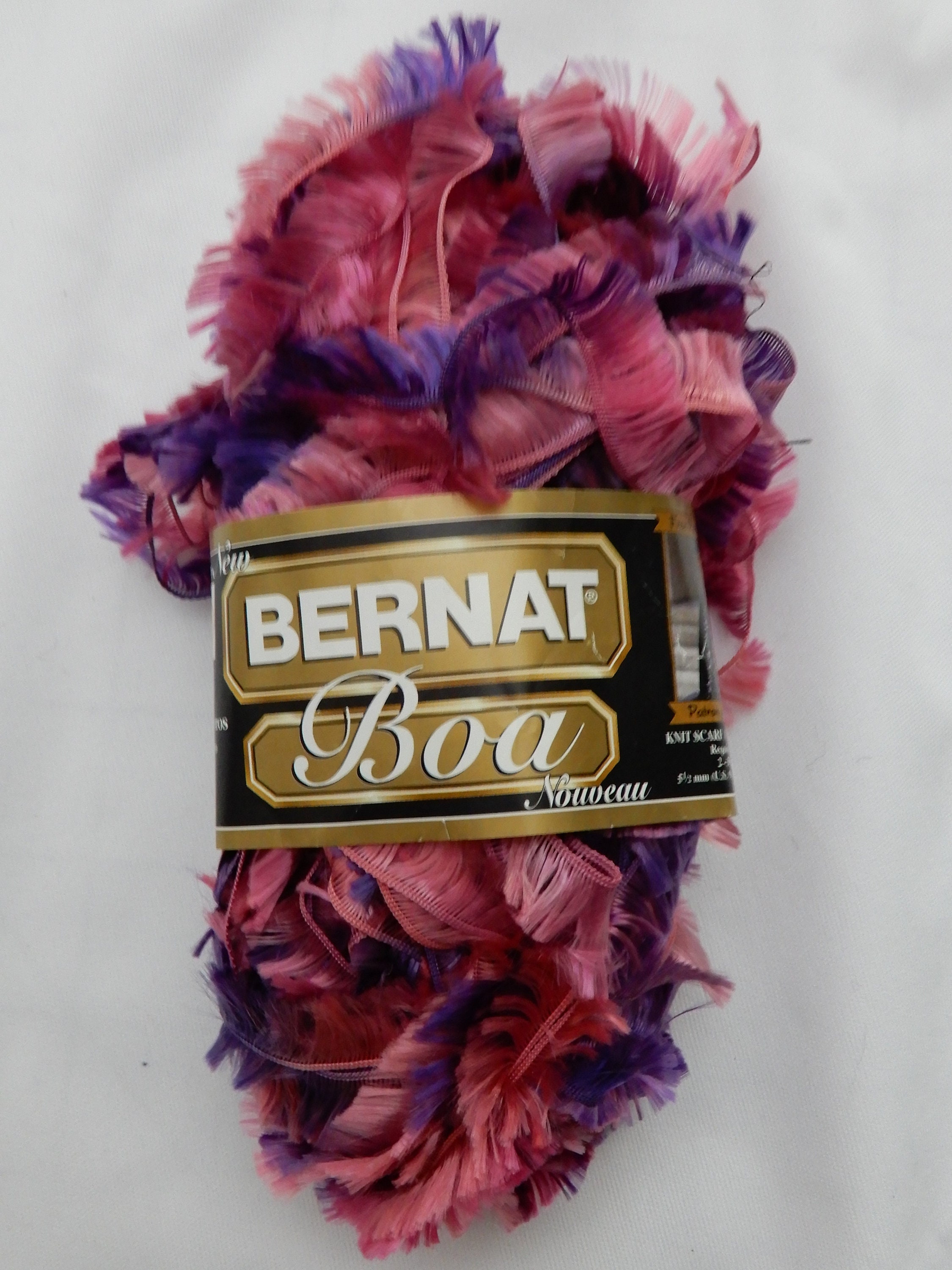 Fancy Yarn - Bernat Boa & Lion Brand Fancy Fur - Etsy