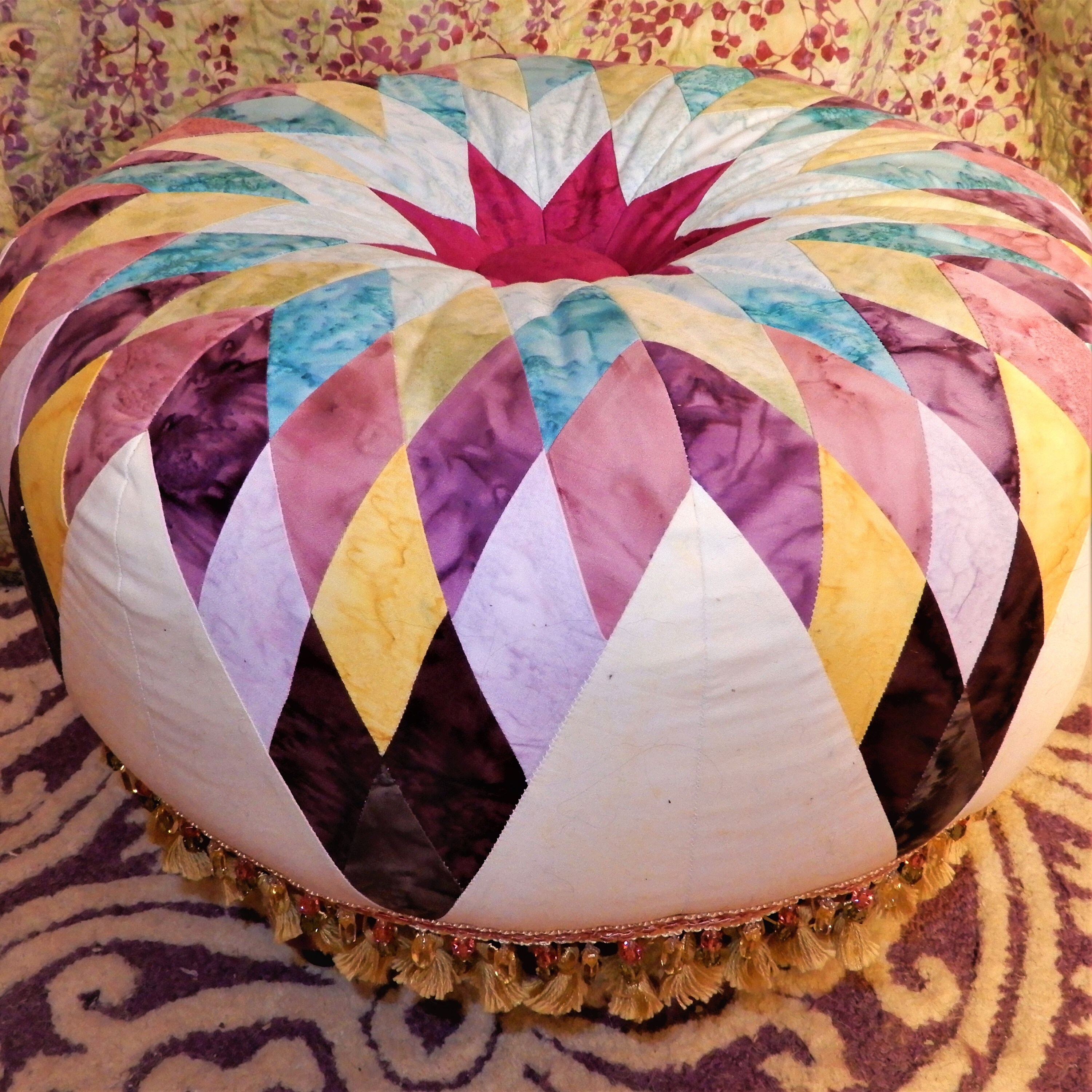 Lone Star Tuffet Pattern With or Without Fabric Kit - Etsy