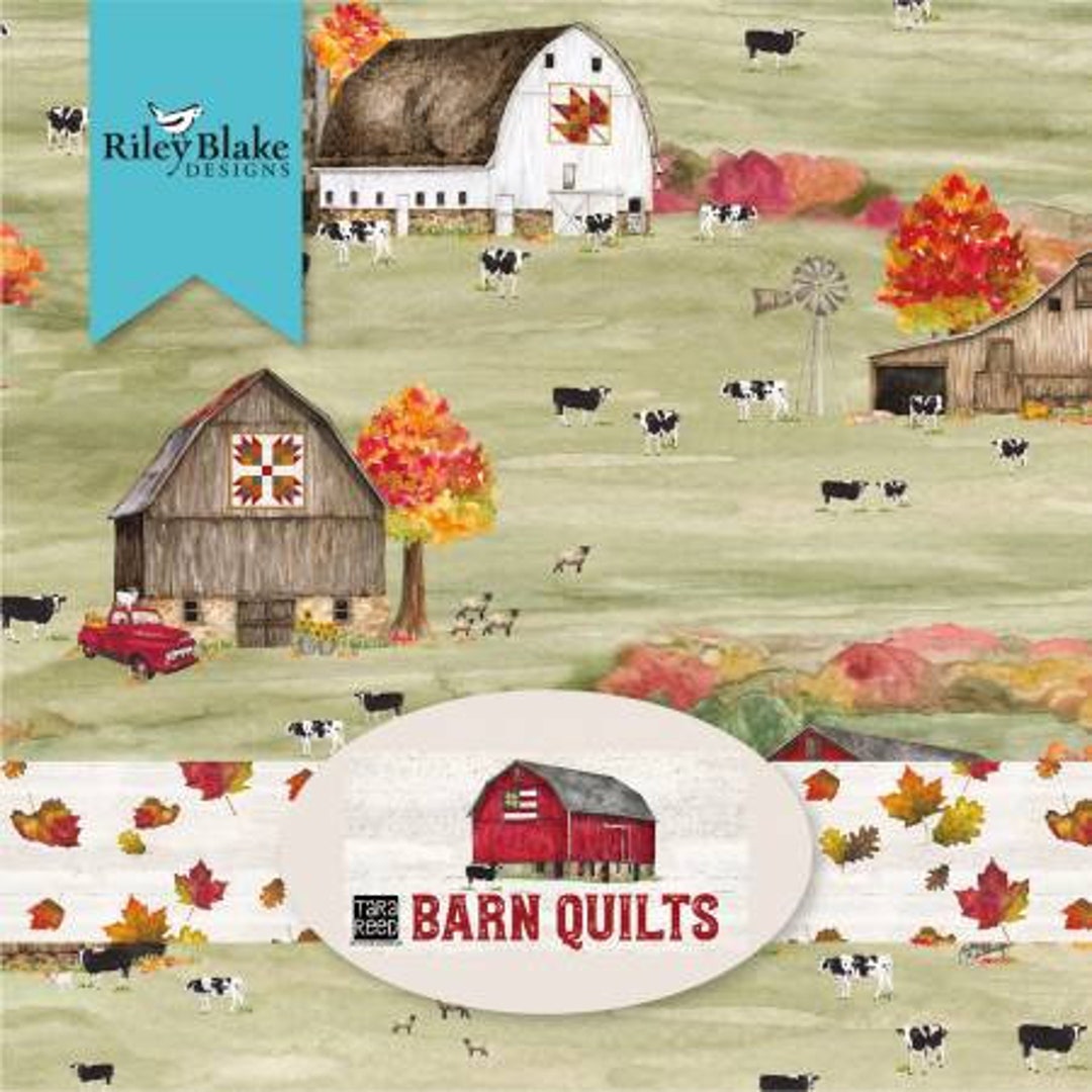 Fall Barn Quilts Fat Quarter Bundle - 16pcs. - Etsy