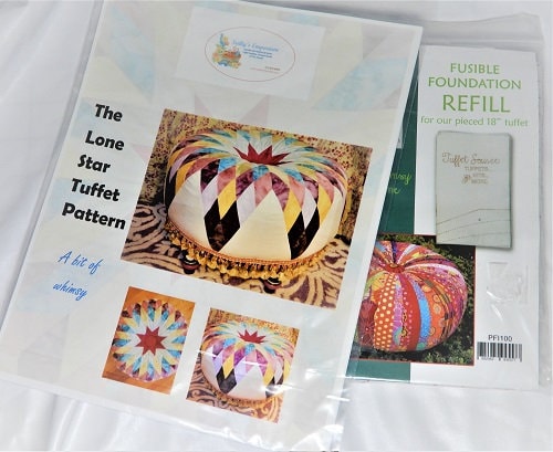 Lone Star Tuffet Pattern With or Without Fabric Kit - Etsy