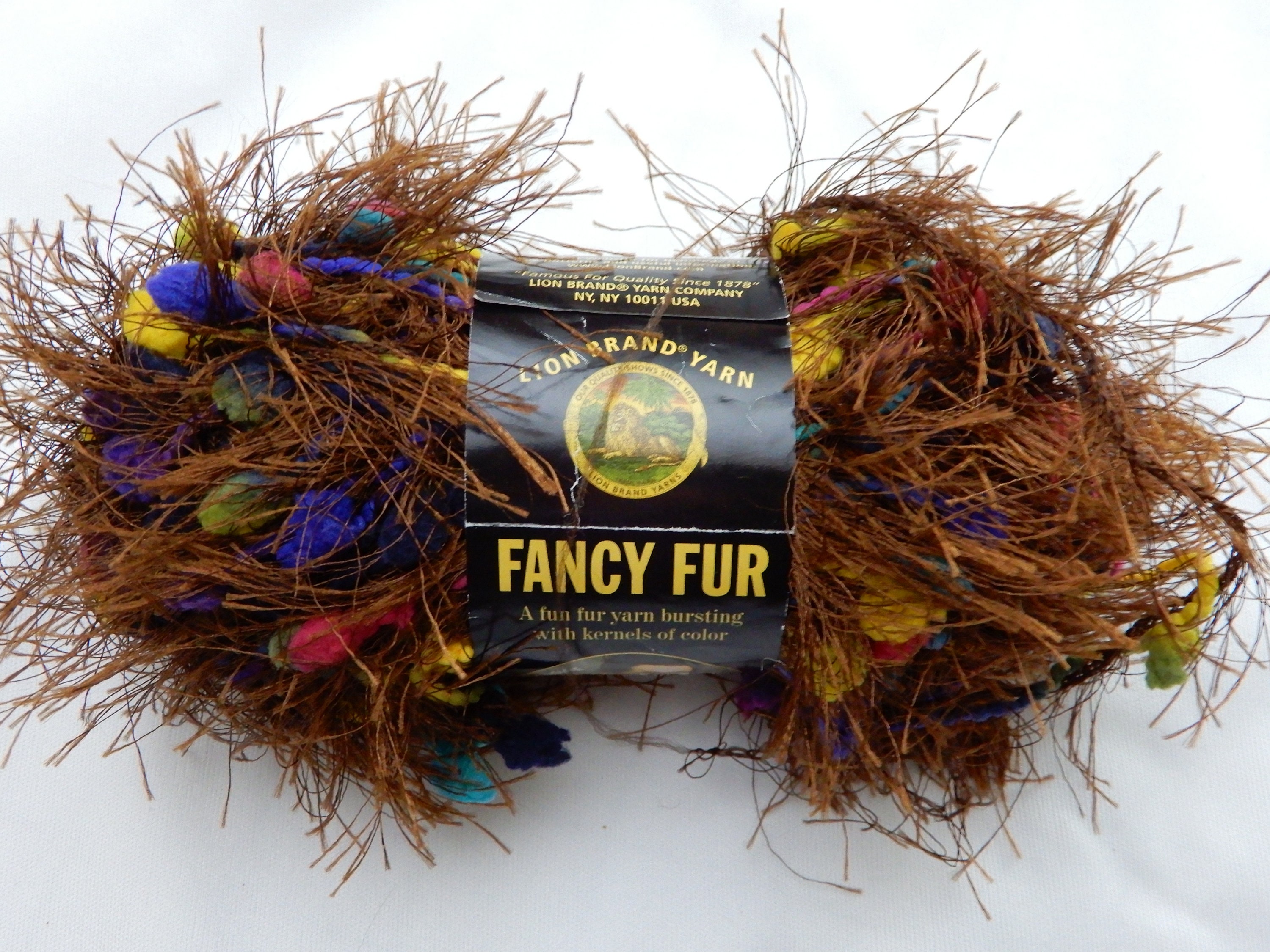 Fancy Yarn Bernat Boa & Lion Brand Fancy Fur - Etsy