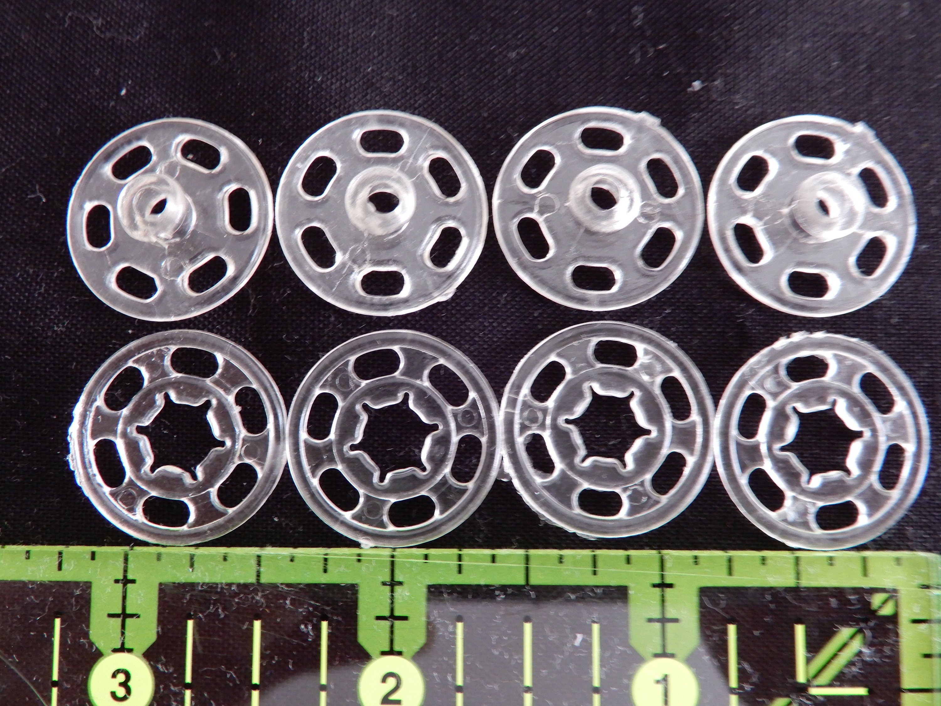 Large Clear Snaps (20mm) - Set of 4 Units - Etsy