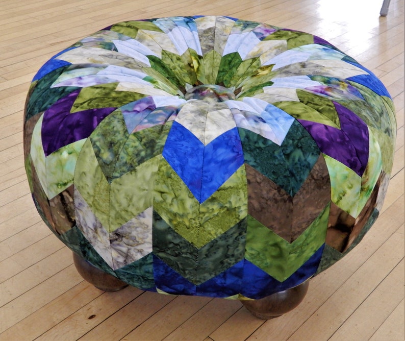 Chevron Tuffet Pattern - Etsy