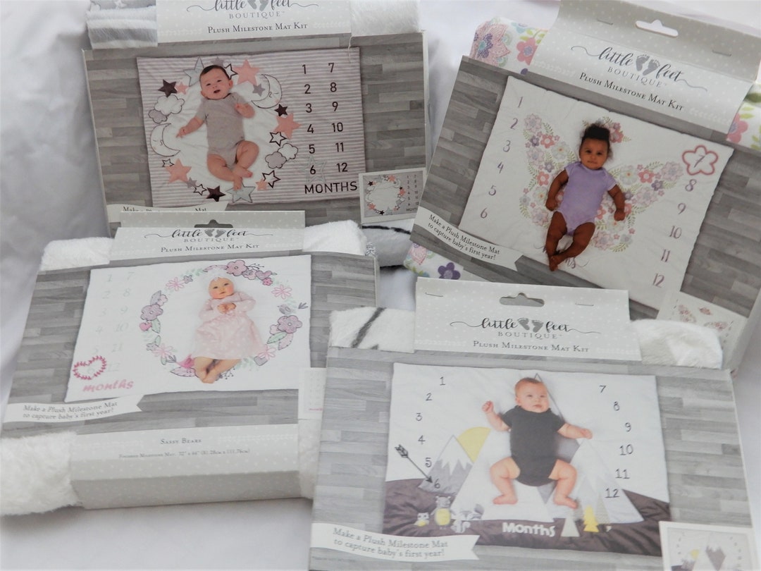 Plush Milestone Mat Kit - Etsy