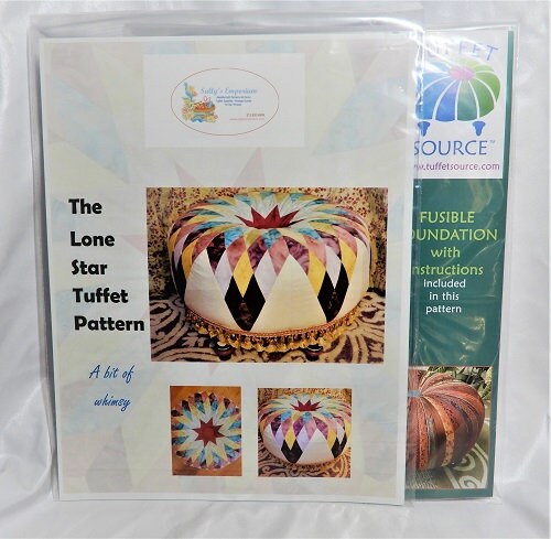 Lone Star Tuffet Pattern With or Without Fabric Kit - Etsy