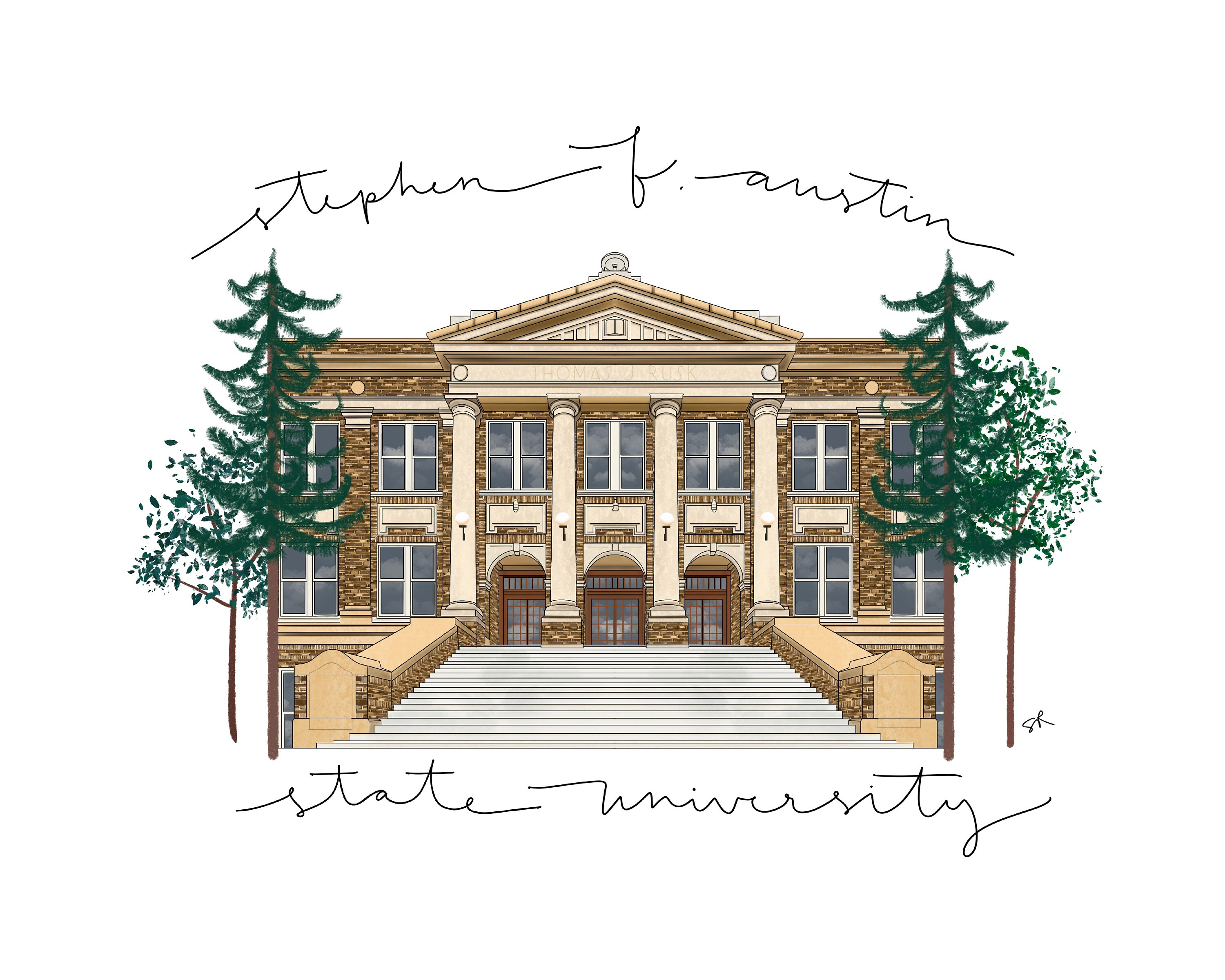 SFA BUNDLE - Stephen F. Austin - PNG - Sublimation - Stadium - Coliseum ...