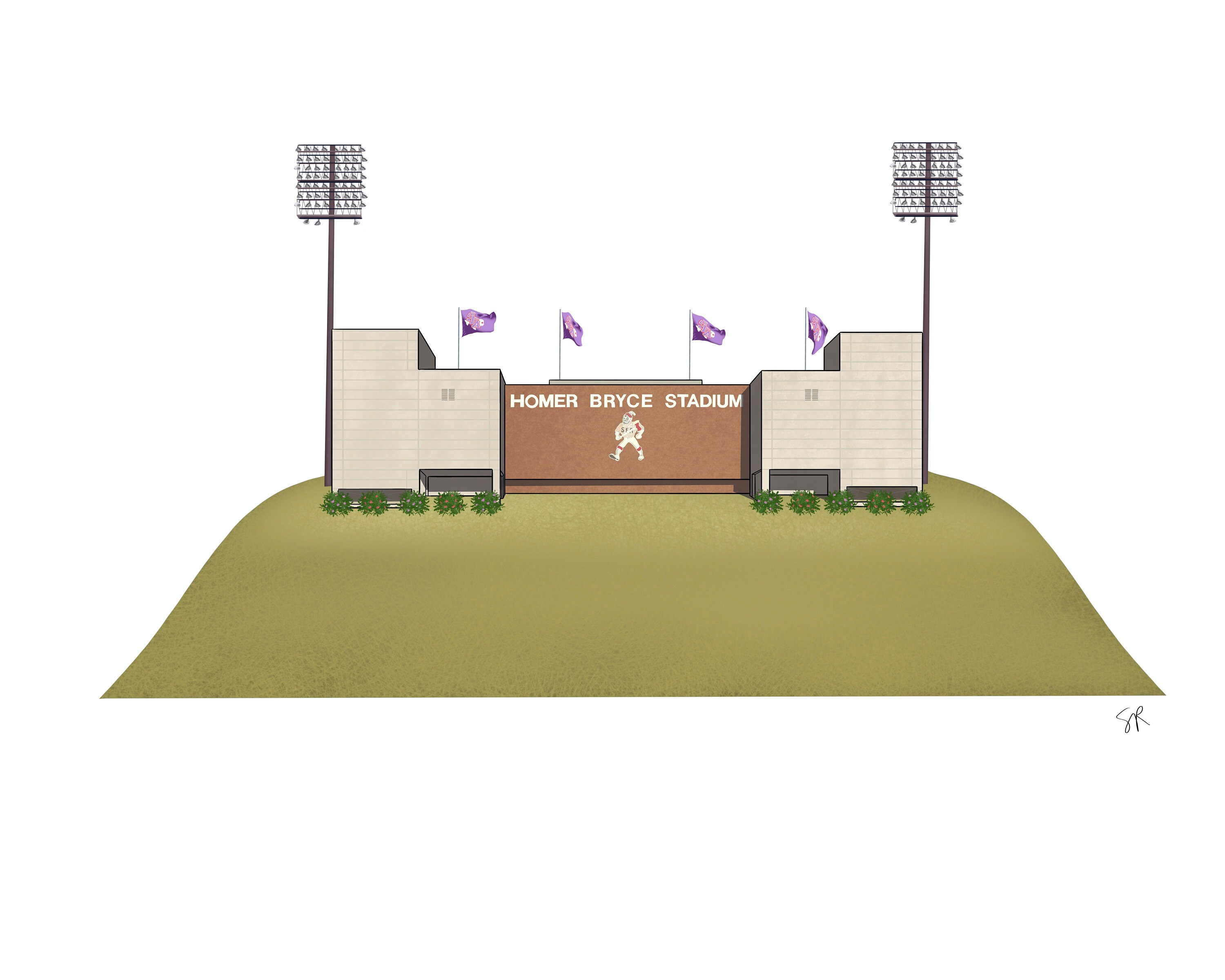 SFA BUNDLE - Stephen F. Austin - PNG - Sublimation - Stadium - Coliseum ...