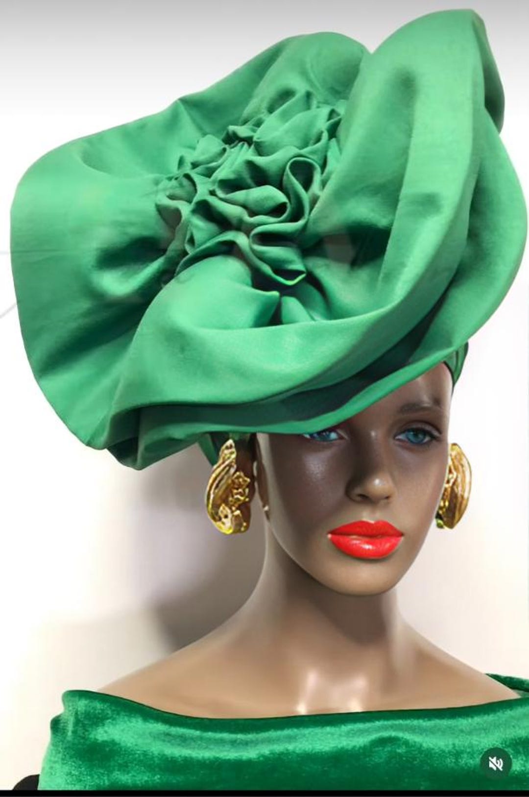HANDMADE OVERSIZED Ireti Bloom TURBAN - Etsy