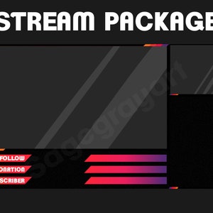 Animated Retro 80s VHS Stream Package Vintage Aesthetic Overlay Alerts ...