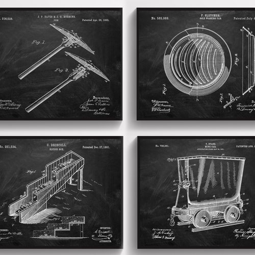 Mining Poster Mining Wall Art Mining Print Mine - Etsy