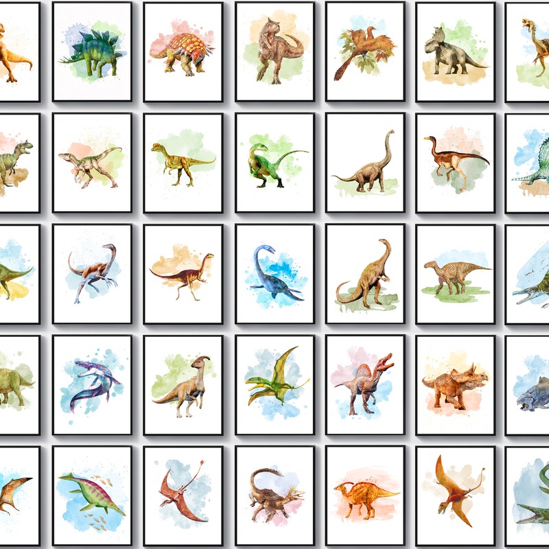 Dinosaur Posters - Etsy
