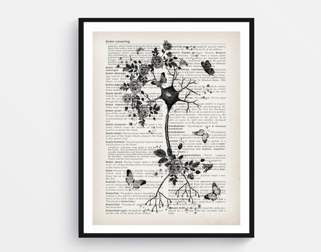 Nerve Cell Art Neuron Art Medical Art Neuroscience Art Nervous System ...