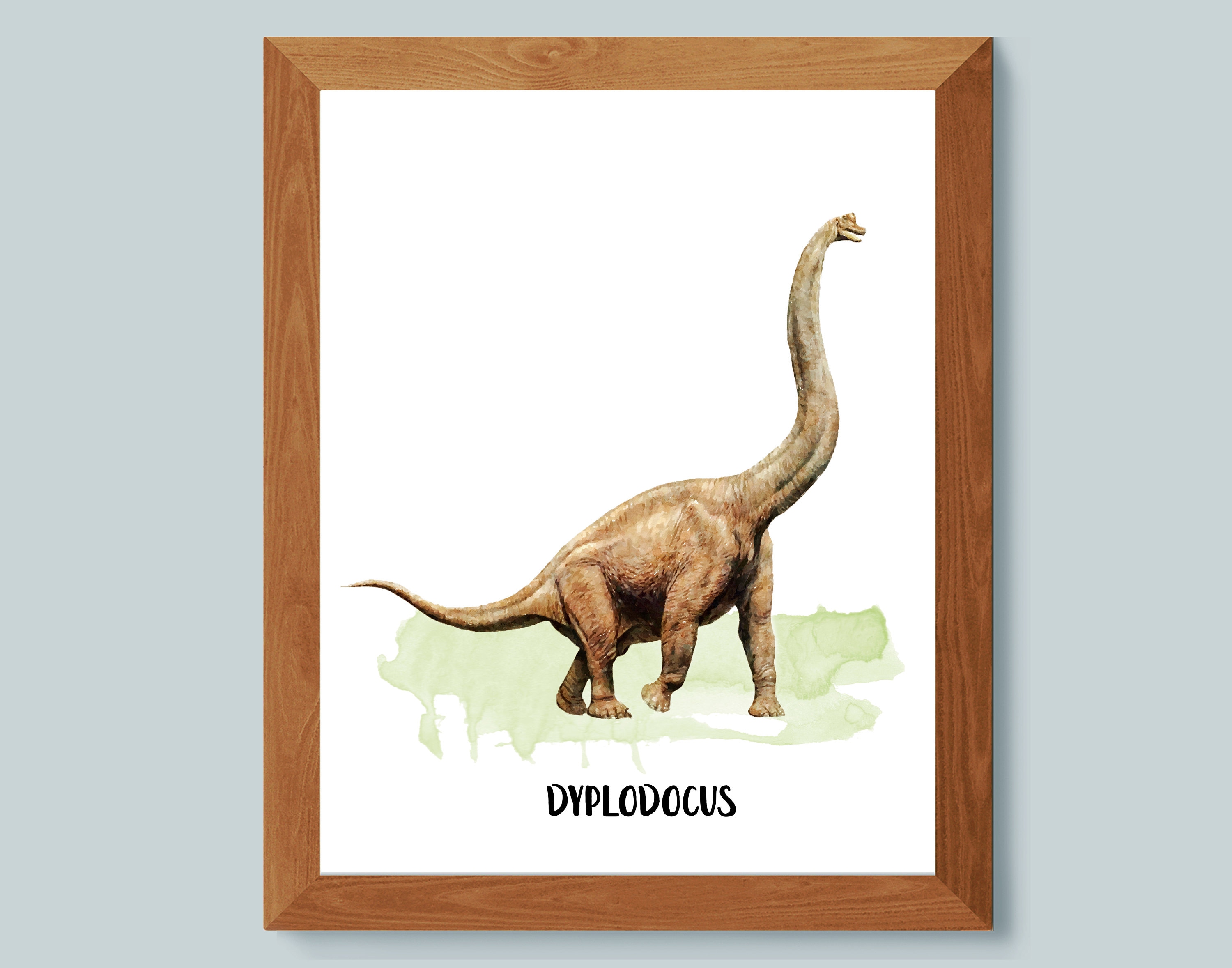54 tipos de dinosaurios con nombres Carteles Dinosaurios - Etsy México