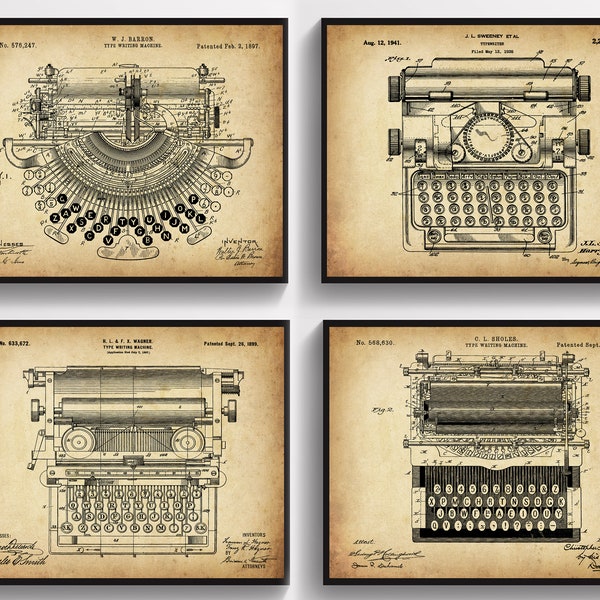 Retro Typewriter - Etsy