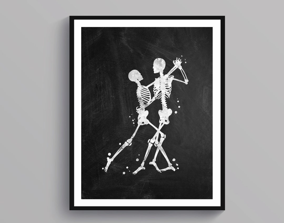 Dance Art Argentine Tango Art Skeletons Dancers Art Romantic Art ...