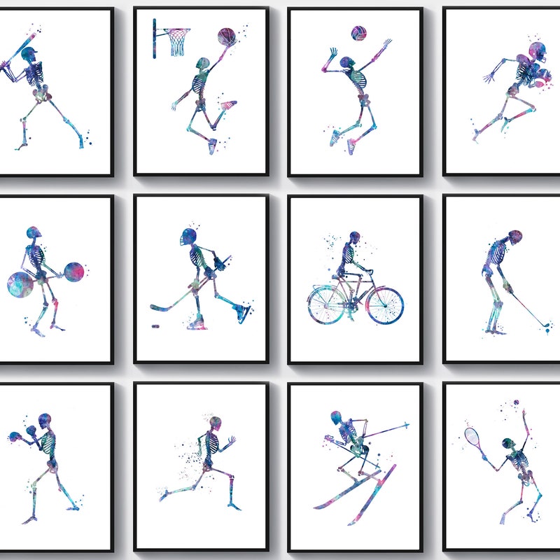 Photo of the Human Skeleton - Etsy