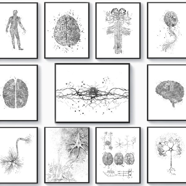 Brain Art - Etsy