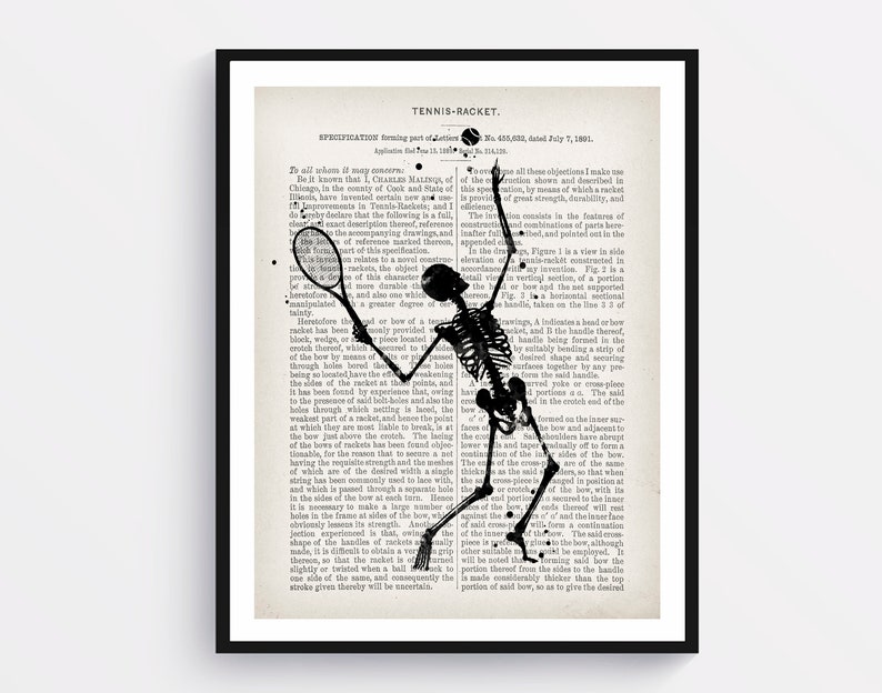 Tennis Player Art Human Skeleton Art Moving Skeleton Art Sports Therapy ...