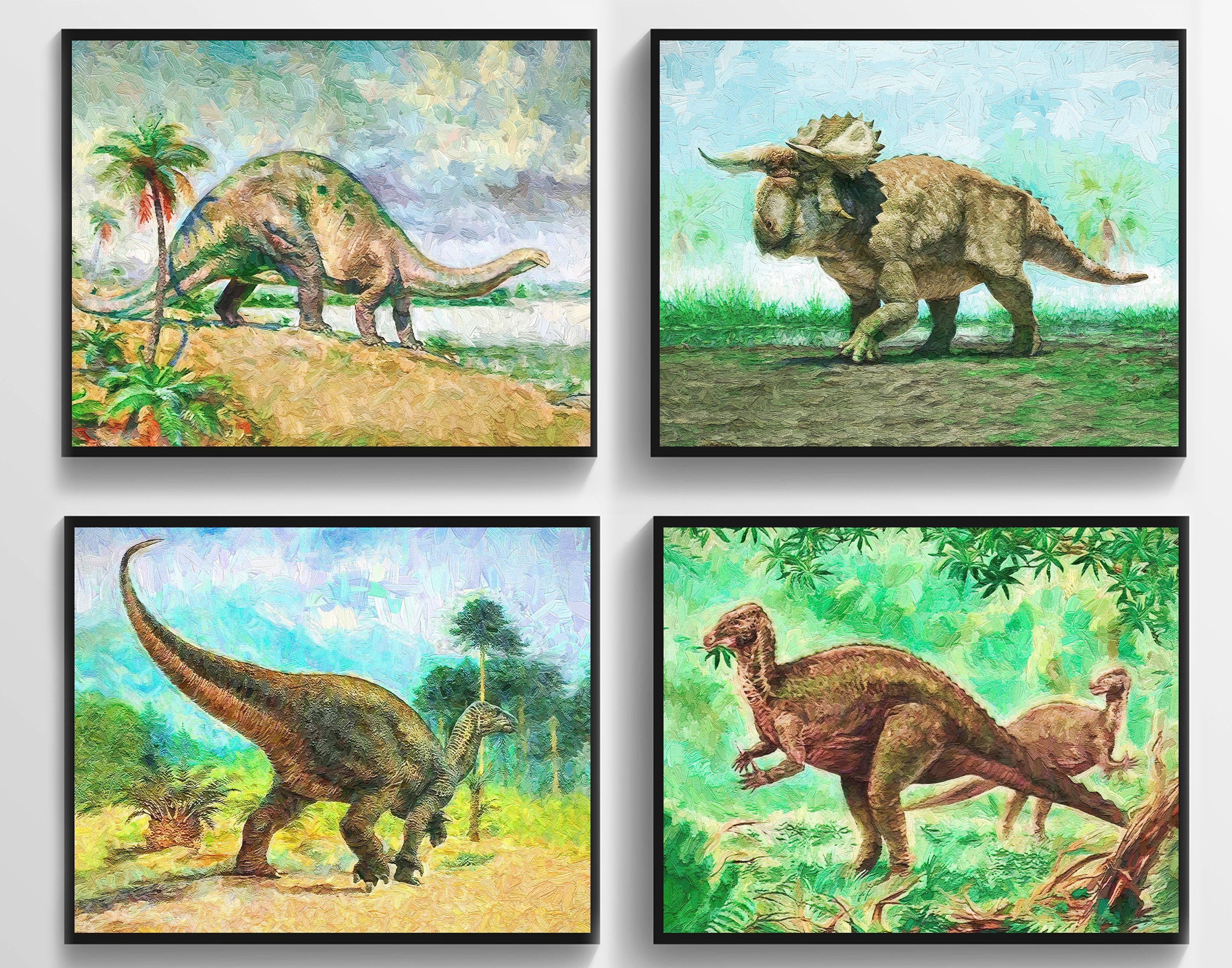 Painting Dinosaurs Extinction