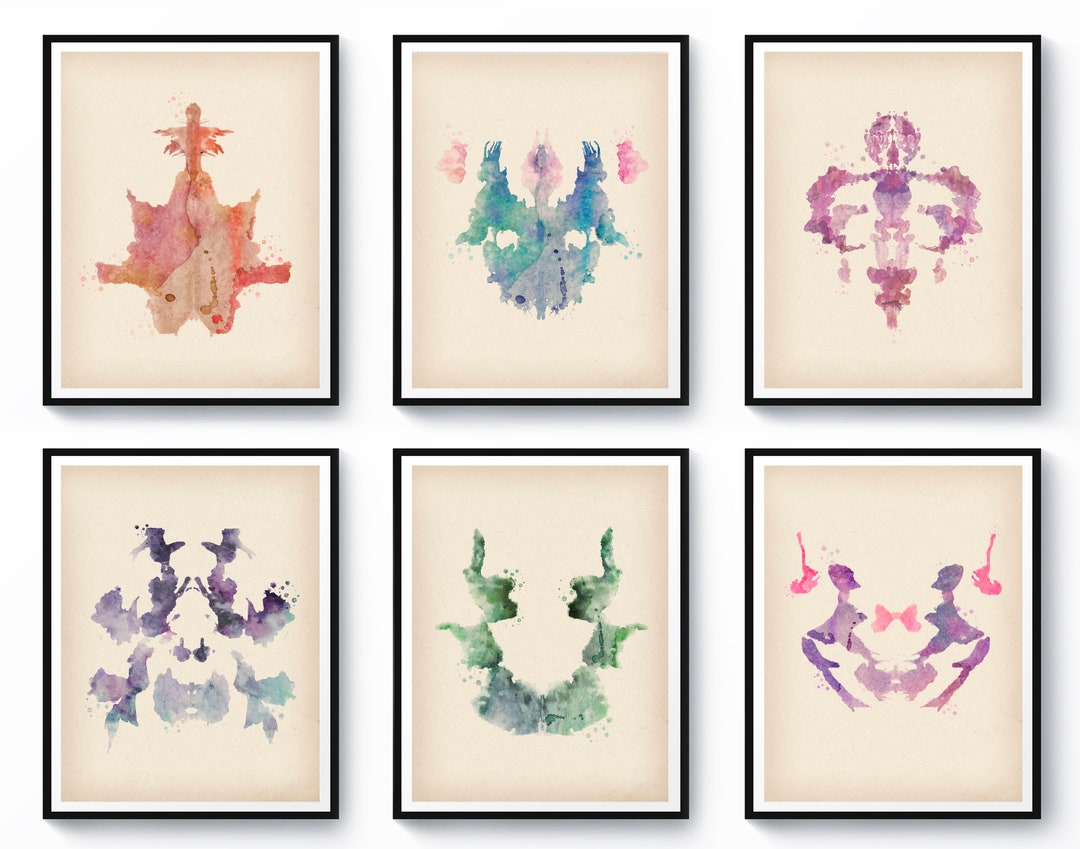 Psychology | Rorschach Inkblot Test | Psychodiagnostics Art | Science ...
