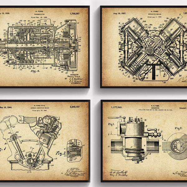 Car Blueprint - Etsy